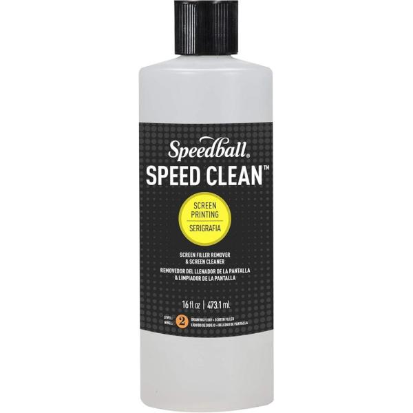 Speedball Speed Clean Screen, 16 oz, Filler Removal Solution for ...